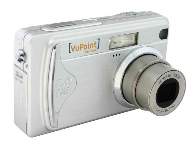 VuPoint DC-MP5341-VP Silver 5.0MP Digital Camera - Newegg.com