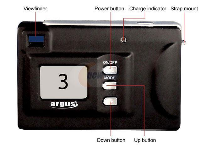 Argus DC-1088 Black 1.3MP Digital Camera - Newegg.com