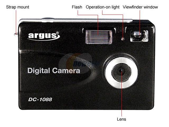 Argus DC-1088 Black 1.3MP Digital Camera - Newegg.com