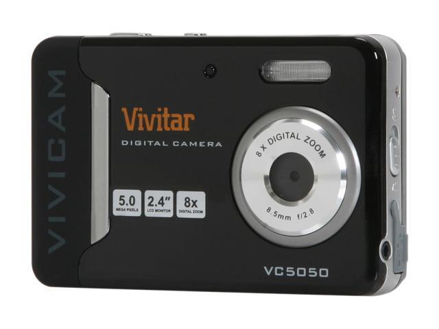 Vivitar ViviCam 5050 Black 5 MP Digital Camera - Newegg.ca