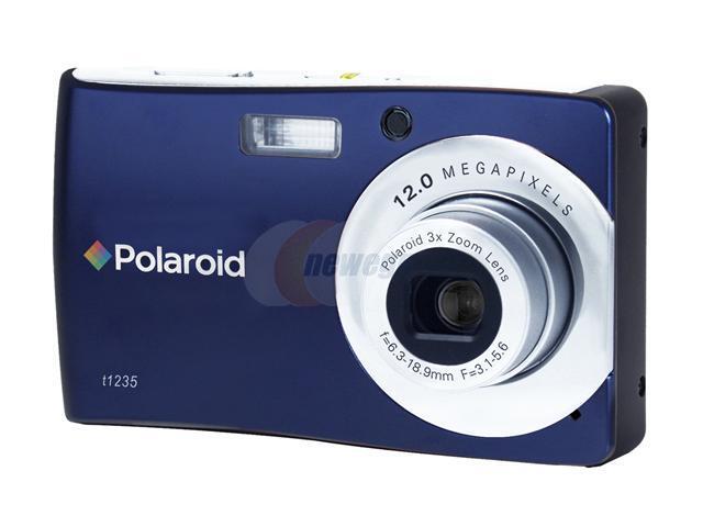 Polaroid t1235 Midnight blue 12.0 MP Digital Camera - Newegg.com