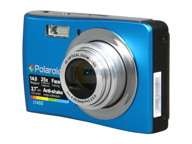 Polaroid CTA-1455L Blue 14 MP Digital Camera - Newegg.com