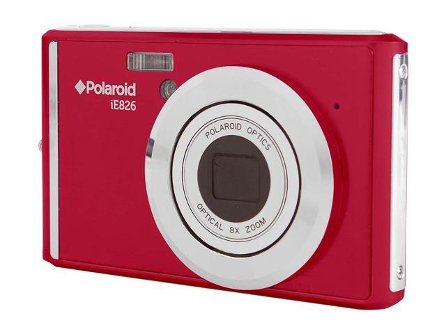 Polaroid iE826 Red 18 MP Digital Camera - Newegg.com