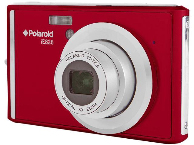 Polaroid iE826 Red 18 MP Digital Camera - Newegg.com