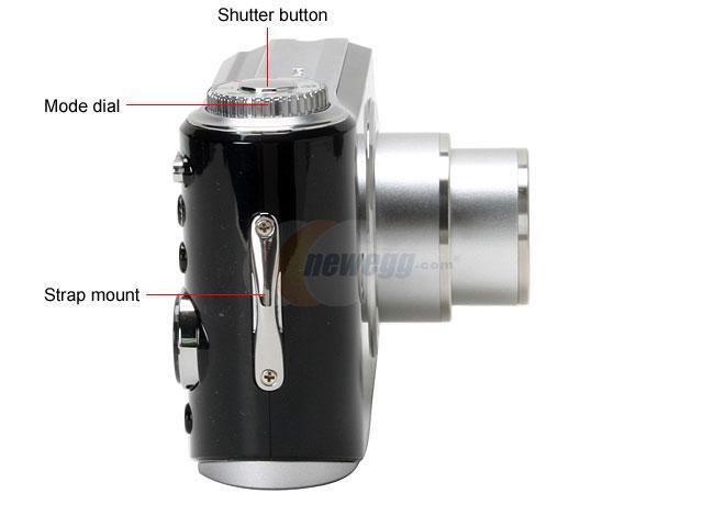 GE A830 Black 8.0 MP Digital Camera - Newegg.com