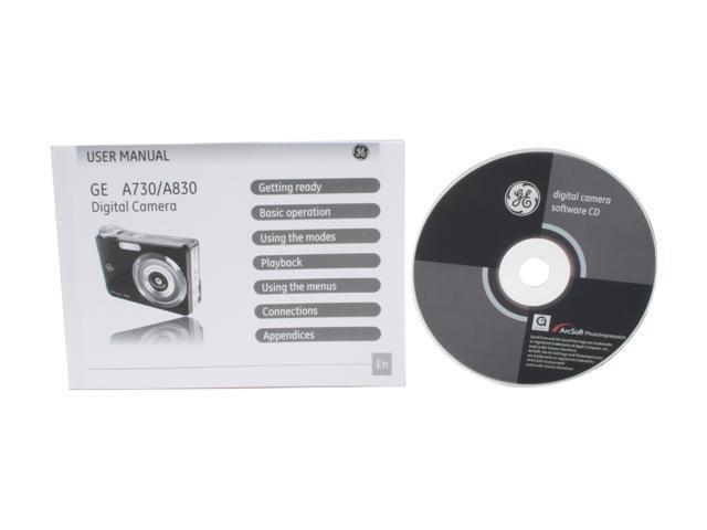 GE A830 Silver 8.0 MP Digital Camera - Newegg.com