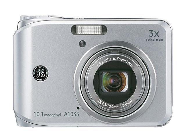GE A1035 Silver 10.1 MP Digital Camera - Newegg.com