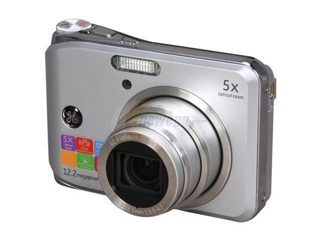 GE A1250 Silver 10.1 MP Digital Camera - Newegg.com