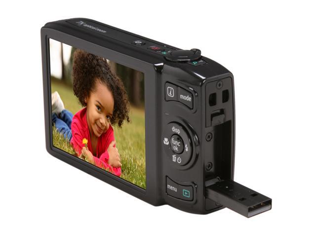 GE J1470S-BK Black 14 MP Digital Camera - Newegg.com