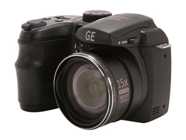 GE X500-BK Black 16 MP 27mm Wide Angle Digital Camera - Newegg.com