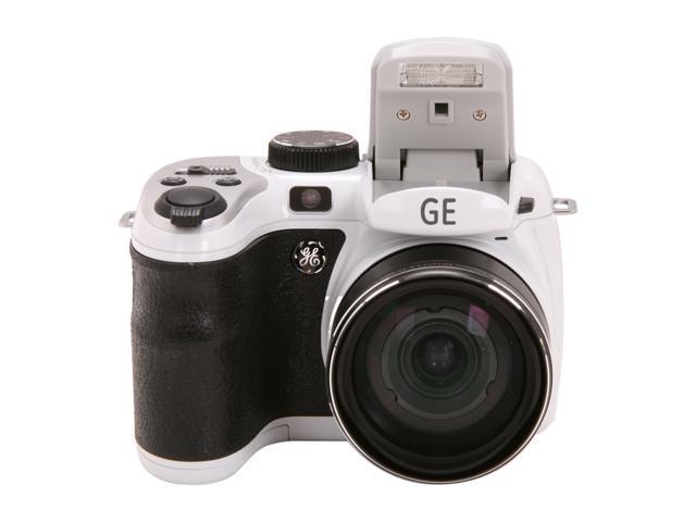 Open Box: GE X5-WH/B White 14.1 MP 27mm Wide Angle Bridge Digital ...