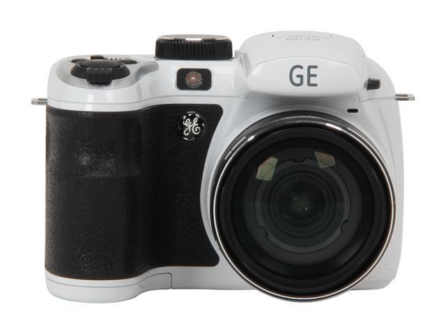 GE Power Pro X500-WH 16 MP with 15 x Optical Zoom Digital Camera ...