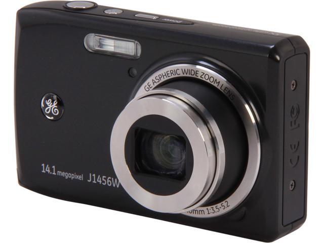 Refurbished: GE J1456W Black 14.4 MP Digital Camera - Newegg.com