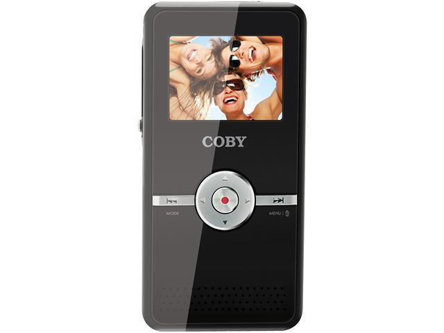 Coby CAM5000 Black 2.0" LCD HD 720p SNAPP Mini Digital Camcorder ...