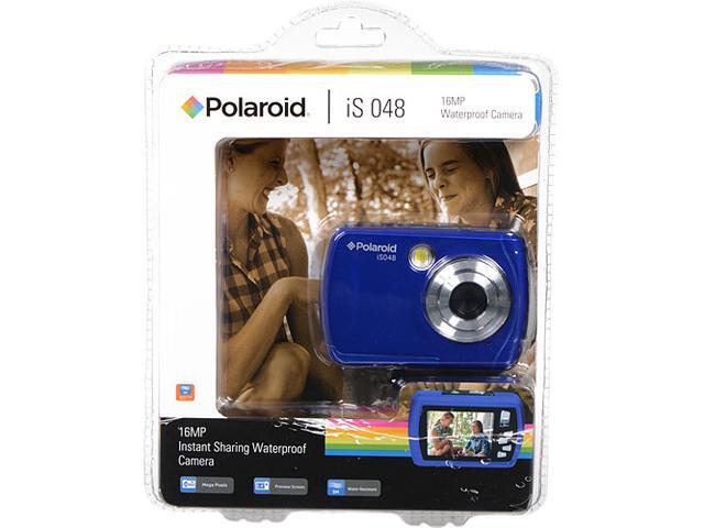 POLAROID IS048-BLUE-PR 16 MP Waterproof Digital Camera Blue - Newegg.com