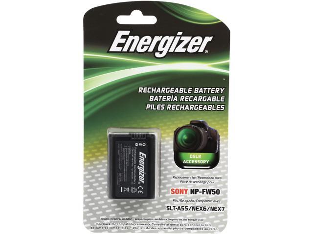 Energizer ENB-SFW50 Battery replaces the Sony NP-FW50 for A3000/A5000 ...