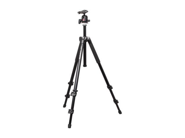Manfrotto MK294A3-A0RC2 294 Aluminum Kit, Tripod 3 sections with Ball ...