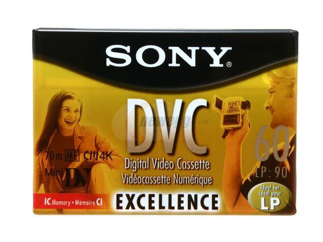 SONY DVM-60 EXM Camcorder Media - Newegg.com