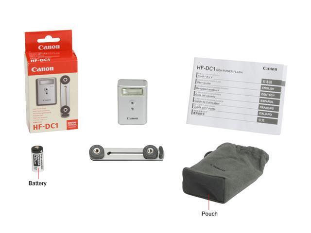 Canon HF-DC1 High-Power Wireless Flash for Powershot Digital Cameras ...