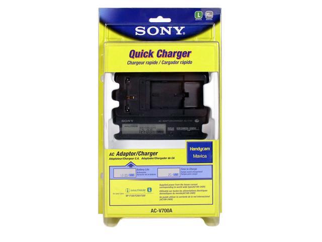 SONY AC-V700A InfoLithium L Series AC/DC Adapter and Battery Charger ...