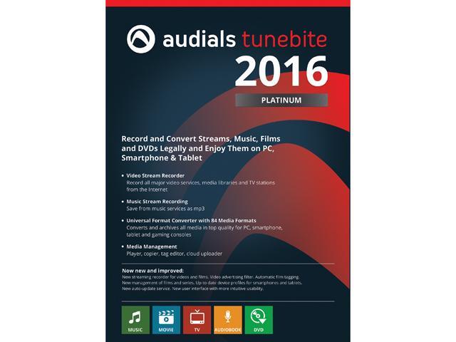 Audials Tunebite 2016 Platinum - Download - Newegg.com