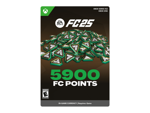 EA SPORTS FC 25 - FC POINTS 5900 Xbox Series X|S, Xbox One [Digital ...