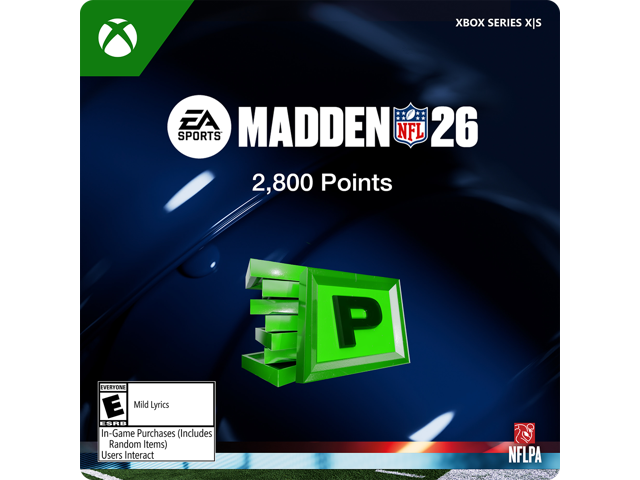 EA SPORTS Madden NFL 26- 2800 MUT POINTS Xbox Series X|S, Xbox One ...