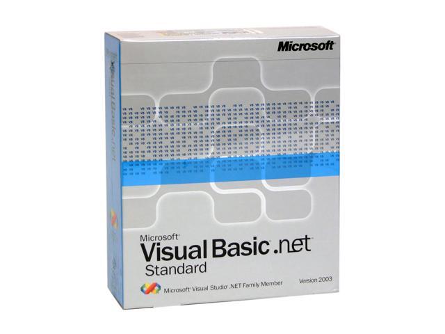 Microsoft Visual Basic .NET Standard 2003 - Complete Package - Newegg.com