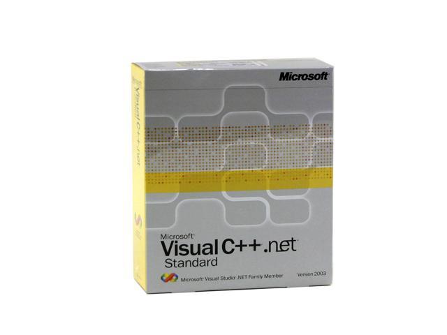 Microsoft Visual C++ .NET Standard 2003 - Newegg.com