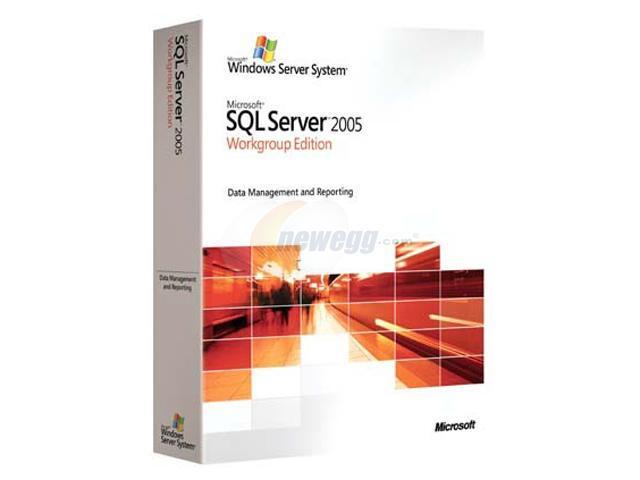 Microsoft SQL Server 2005 Workgroup w/5 CALs - Newegg.com