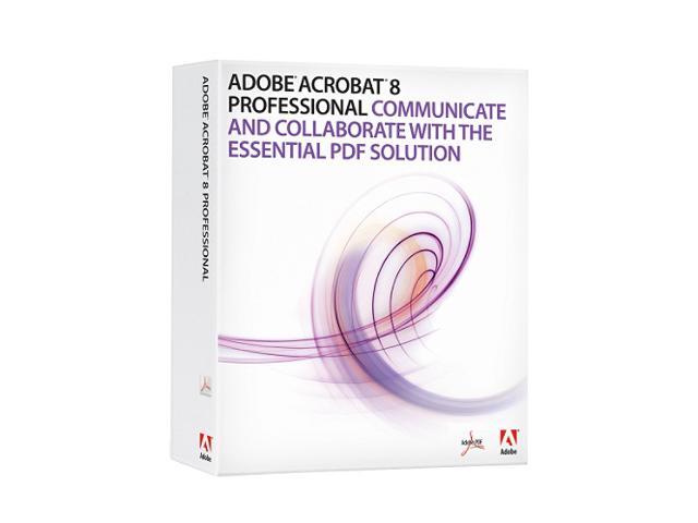 Adobe Acrobat 8 Professional Windows Upsell ; v8.0 Standard to Pro ...