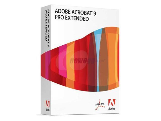 Adobe Acrobat Pro Extended 9 Windows Upgrade - Newegg.com