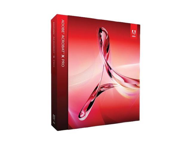 Adobe Acrobat X Professional for Windows - Upgrade Version - Newegg.com