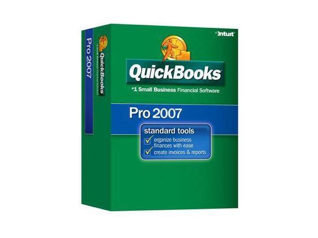 Intuit QuickBooks Pro 2007 Win - Newegg.com