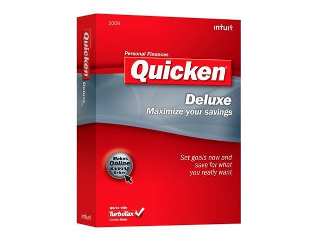 Intuit Quicken Deluxe 2009 - Newegg.com