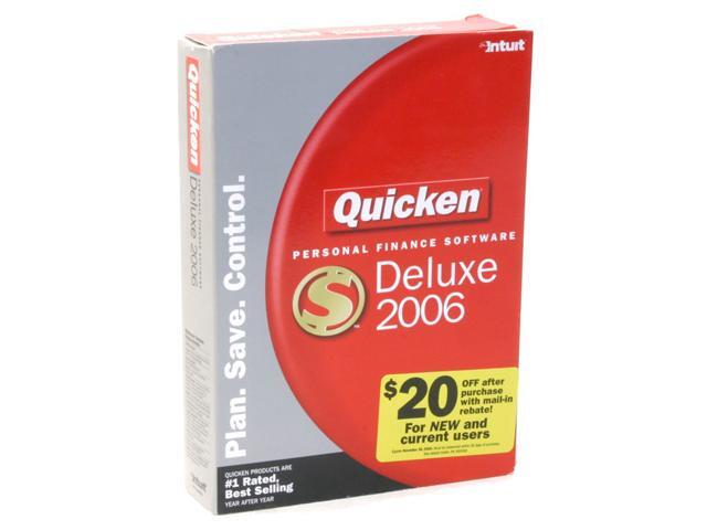 Intuit Quicken 2006 Deluxe for Windows - Newegg.com