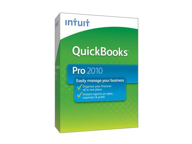 Intuit Quickbooks Pro 2010 - Newegg.com