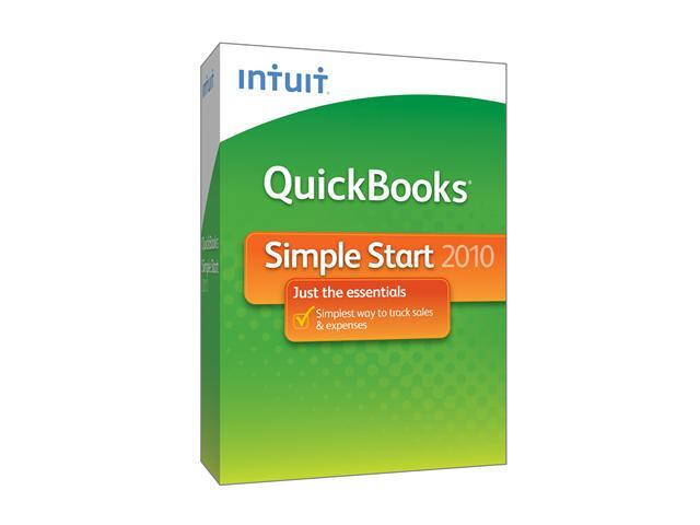 Intuit Quickbooks Simple Start 2010 - Newegg.com