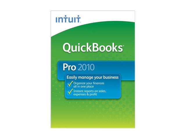 Open Box: Intuit Quickbooks PRO 2010 Retail EDU - Newegg.com