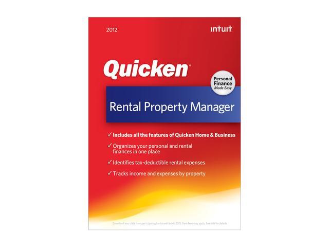 Intuit Quicken Rental Property Manager 2012 - Newegg.com