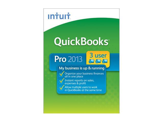 Intuit Quickbooks Pro 2013 - 3 User - Newegg.com