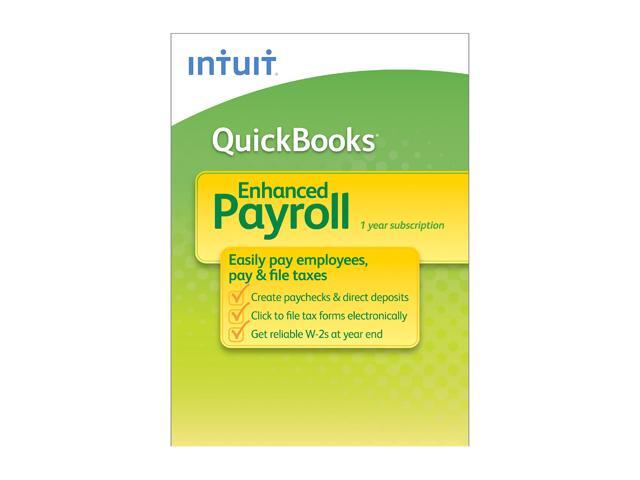 Intuit Quickbooks Payroll Enhanced 2013 - Newegg.com