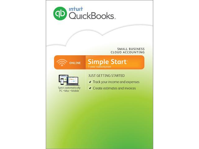 Intuit QuickBooks Online Simple Start 2015 - Digital Delivery - Newegg.com