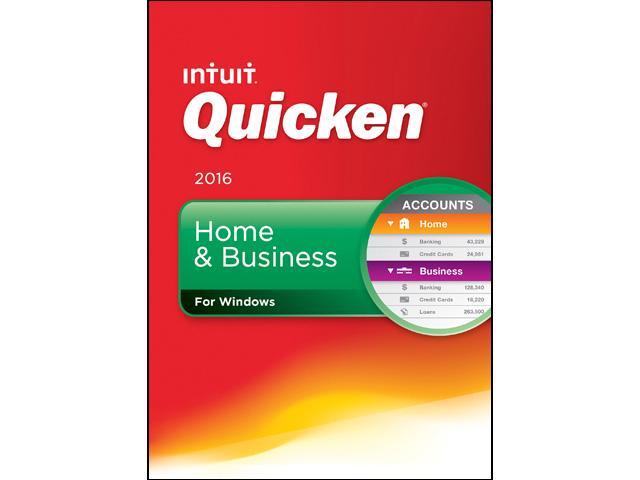 Intuit Quicken Home & Business 2016 - Newegg.com