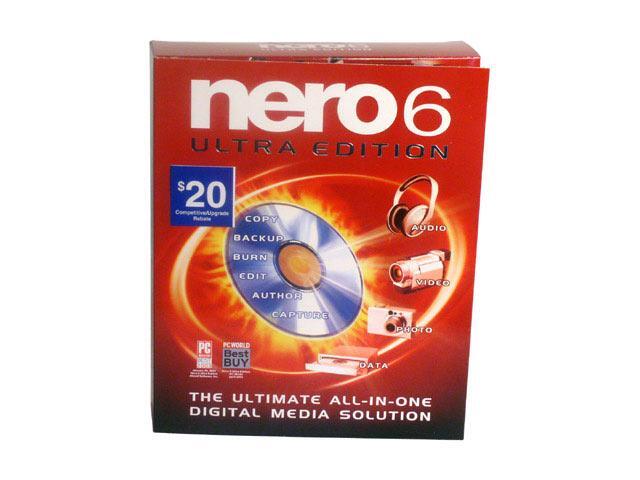 Nero Nero 6 Ultra Edition, All-In-One Digital Media Solution V6.3 ...