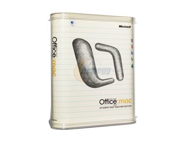 Microsoft Office 2004 for Mac Student and Teacher Edition - Newegg.com