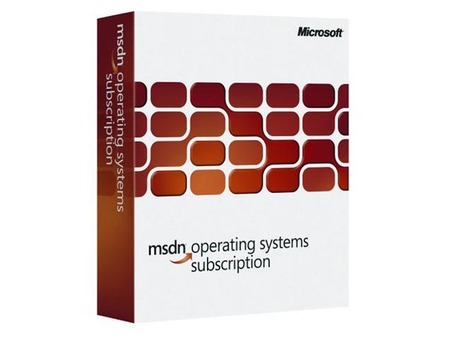 Microsoft MSDN OS 2005 Win32 English CD 1 Year - Newegg.com