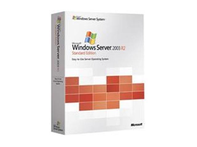 Microsoft Windows Server 2003 R2 Standard Edition 5 Client SP2 - Newegg.com