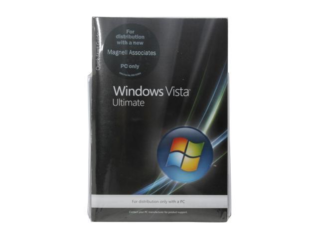 Microsoft Windows Vista Ultimate for System Builders 32-bitEnglish ORY ...
