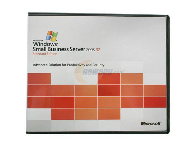 Microsoft Windows Small Business Server Standard 2003 R2 English CD/DVD ...